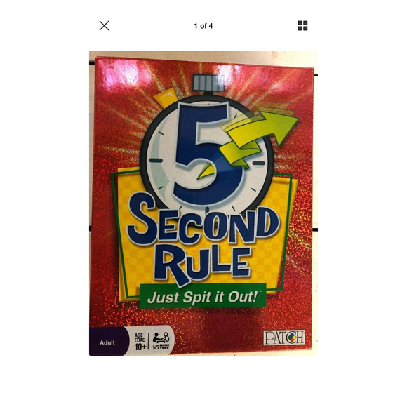 Patch | Toys | 5 Second Rule Board Game | Poshmark